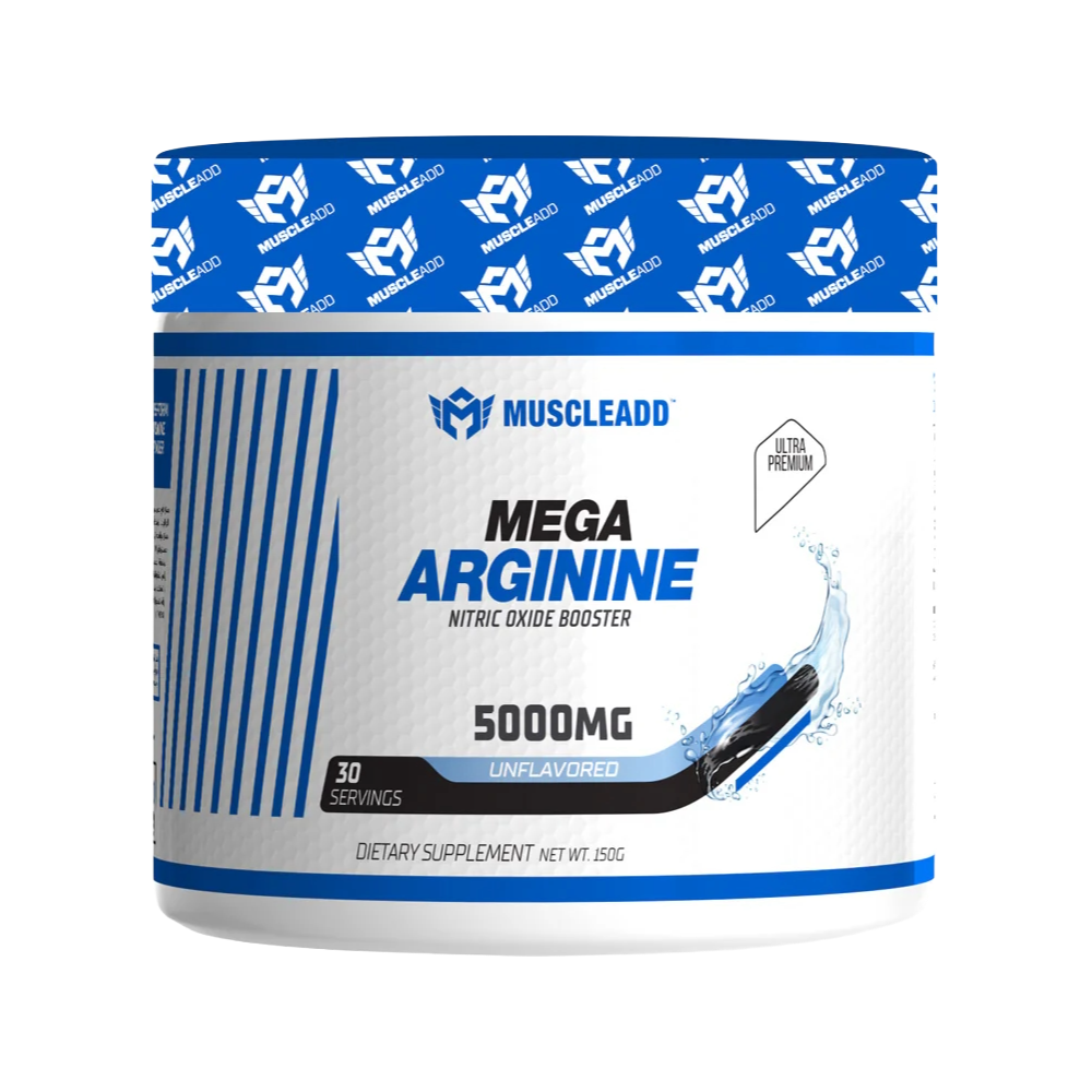 Muscle Add, Mega Arginine, 150g, 30 Servings - MF Supplements